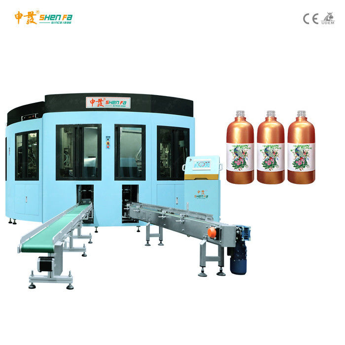 1-8 Fully Automatic Color Screen Printing And Hot Stamping Machine For ...
