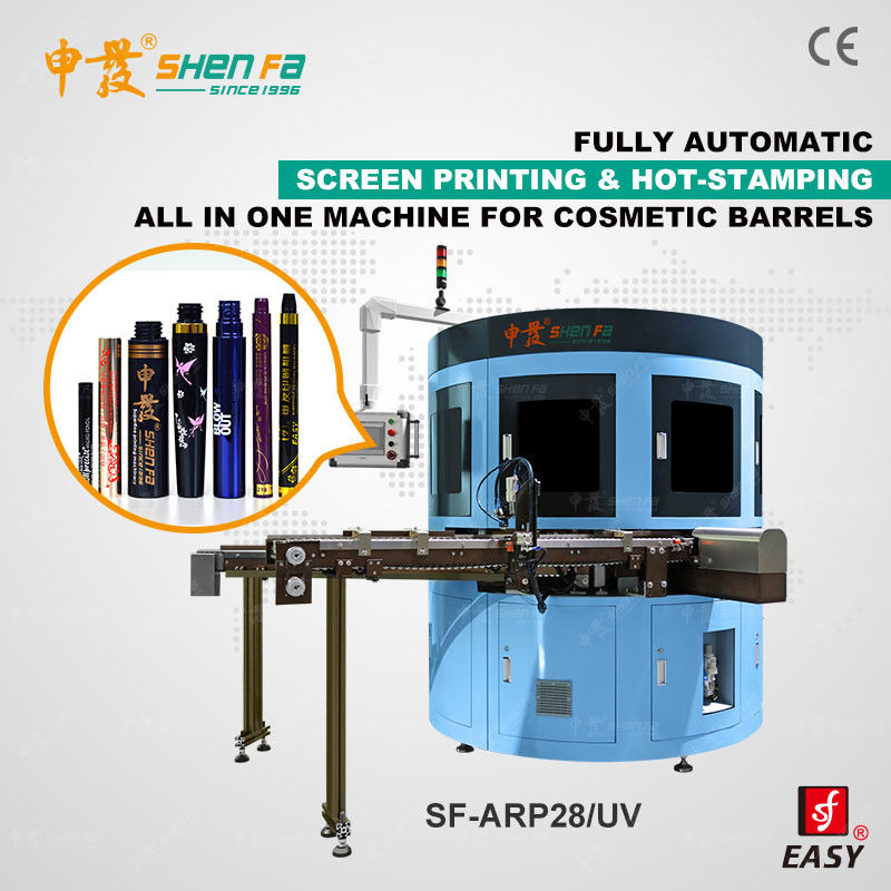 Pen Barrels E Cigarette Vape Auto Servo Screen Printing Machine For ...