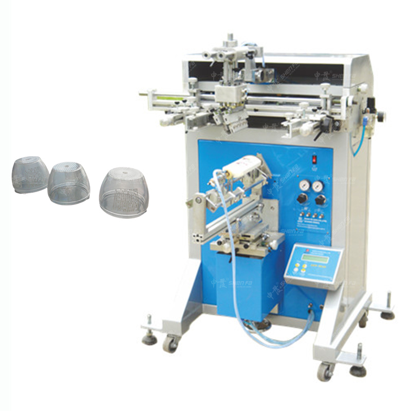 Automatic Silk Screen Printing Machine with 1200PCS/Hr Speed PLC ...