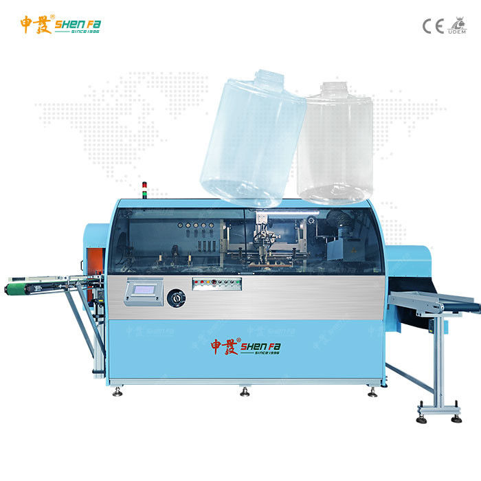 Automatic One Color Plastic Round Bottle Screen Printing Machine