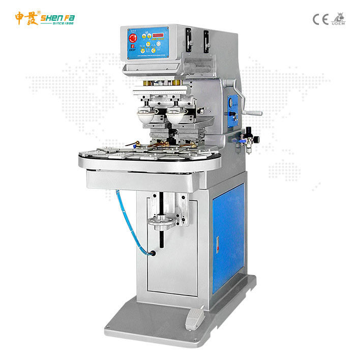 220V Bottle 2 Color Semi Automatic Pad Printing Machine