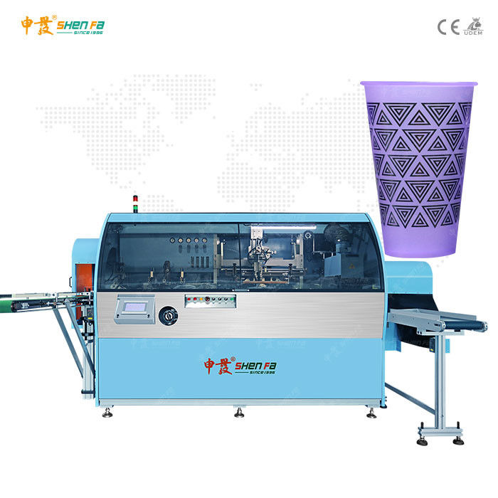 60pcs/min Single Color Automatic Screen Printing Machine For Plastic ...