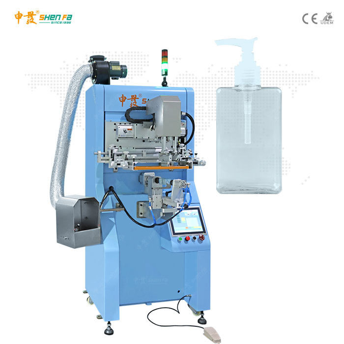 Square Transparent Bottle Semi Automatic Screen Printing Machine Single ...