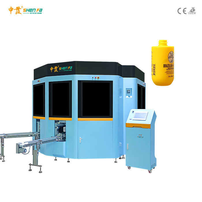 Automatic Positioning 3 Color Silk Screen Printing Machine For Milk Bottle