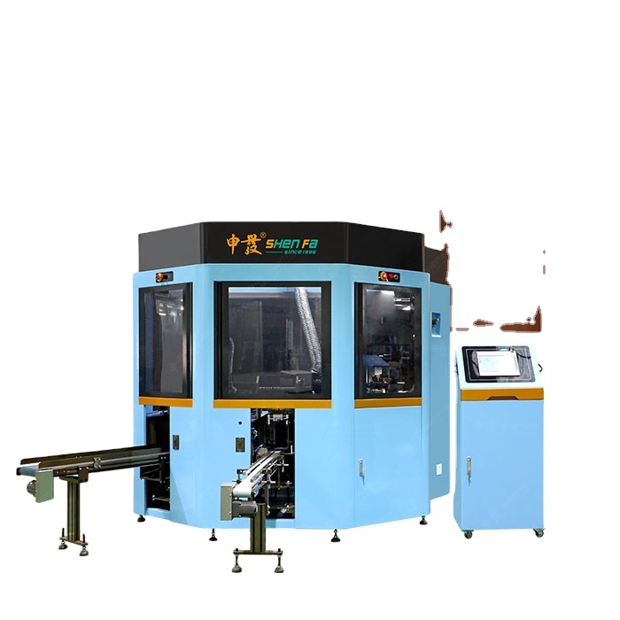 8-Color Servo Screen Printing Machine for Bottles 30-60pcs/min